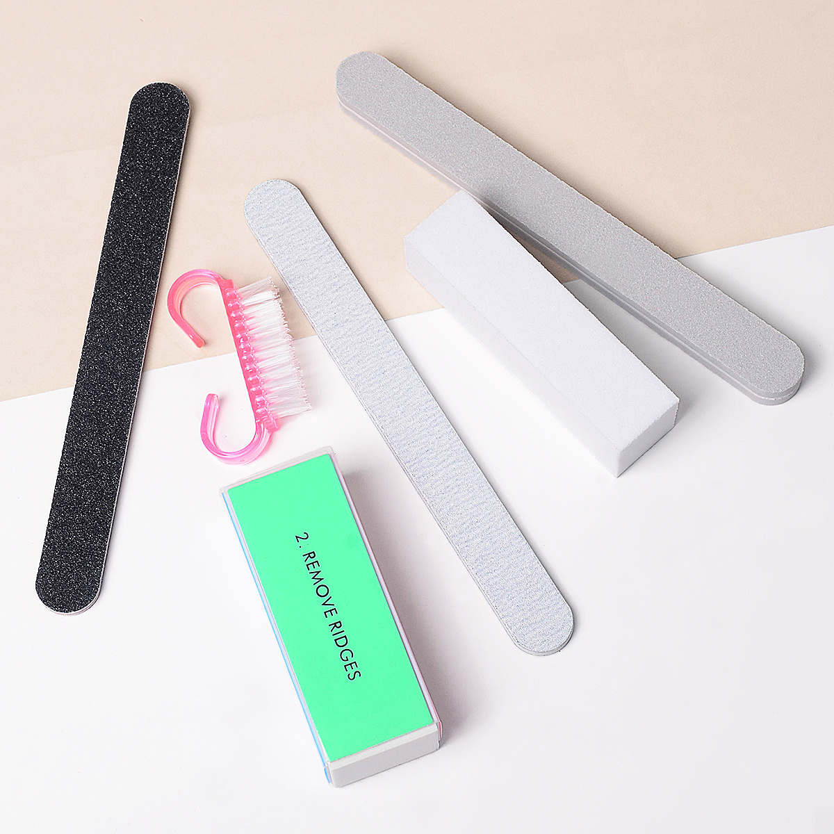 Manicure Tools Set Nail Art Tools Polishing Strip Color - Temu Canada