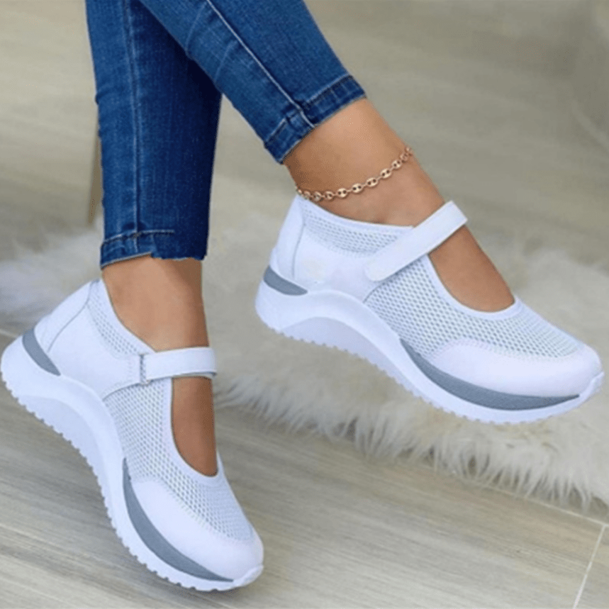 Ladies Wedge Shoes, Round Toe Breathable Sandals - Temu