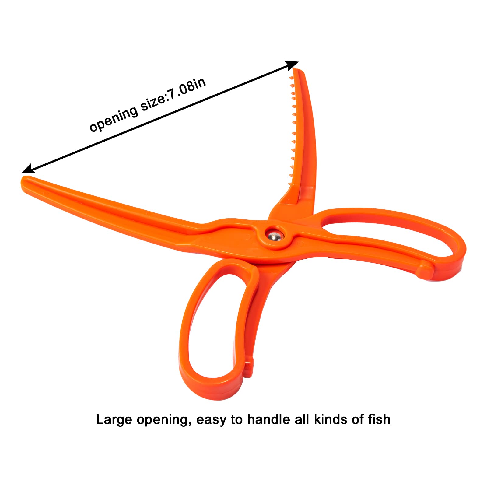 Fishing Pliers: Serrated Clamp Grabber Easy Fish - Temu Portugal