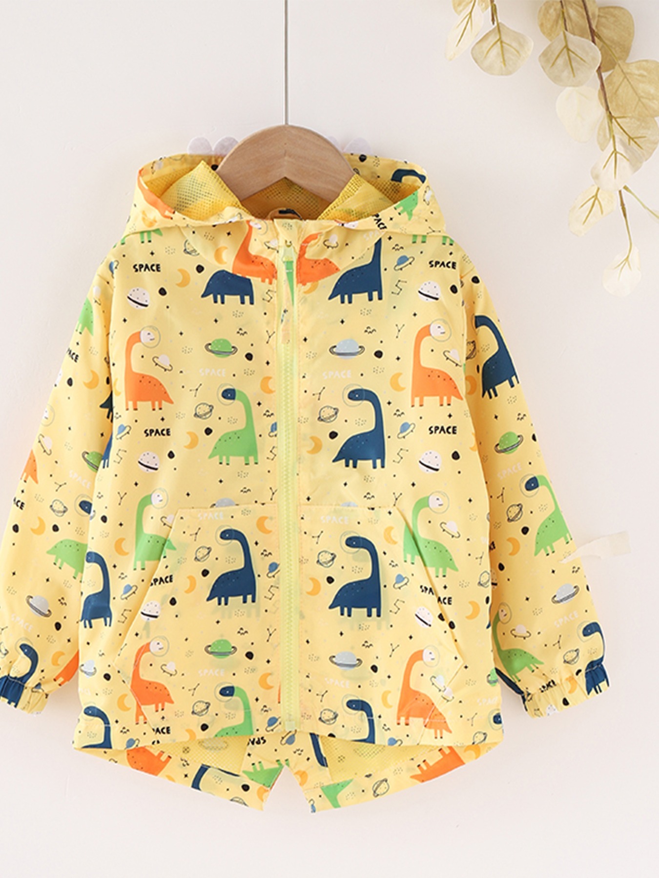 Boys Girls Dinosaurs Cartoon Windbreakers Zipper Casual - Temu New Zealand