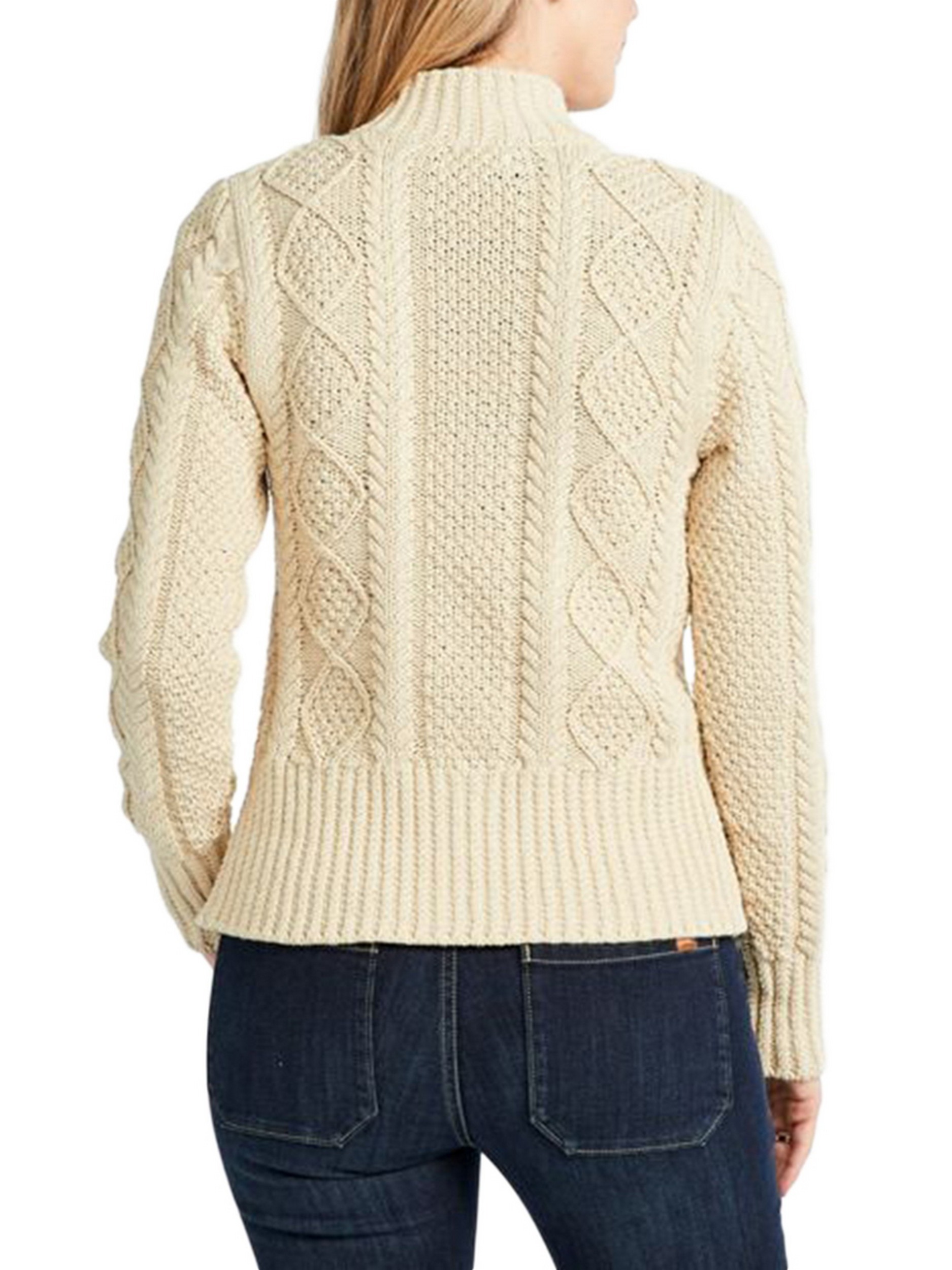 Women's Sweater Button Texture Knit Cardigan - Temu
