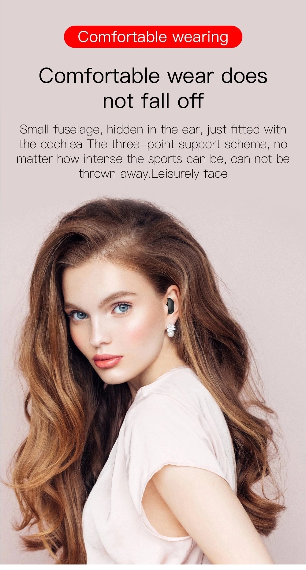 Wireless Headset Gaming Headset Hifi Stereo Sports Headset - Temu