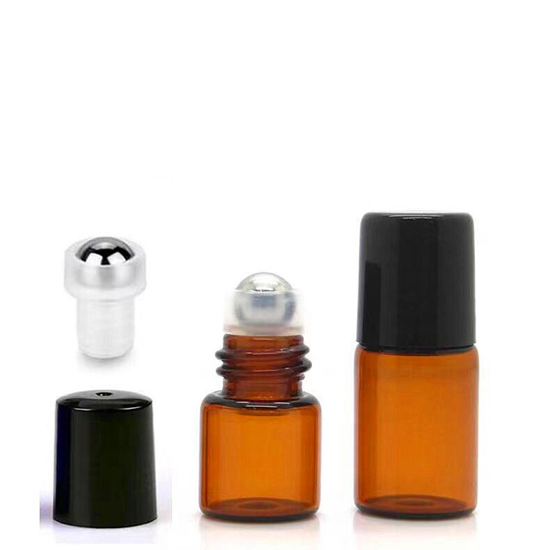 Amber Glass Roll Bottle Essential Oils Perfume Stainless - Temu Denmark