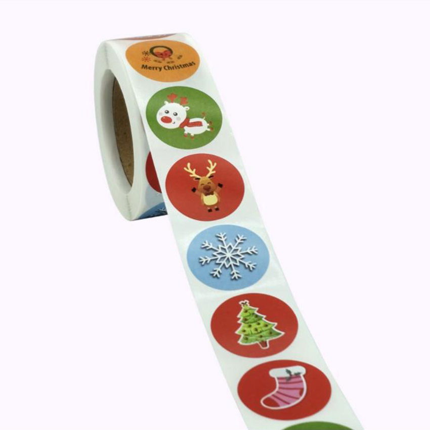 500pcs Roll Sticker Christmas Holiday Decoration Gift - Temu Australia