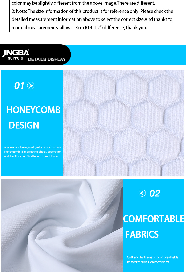 Padded Knee Pad Increase Fitness Breathable Knee - Temu New Zealand