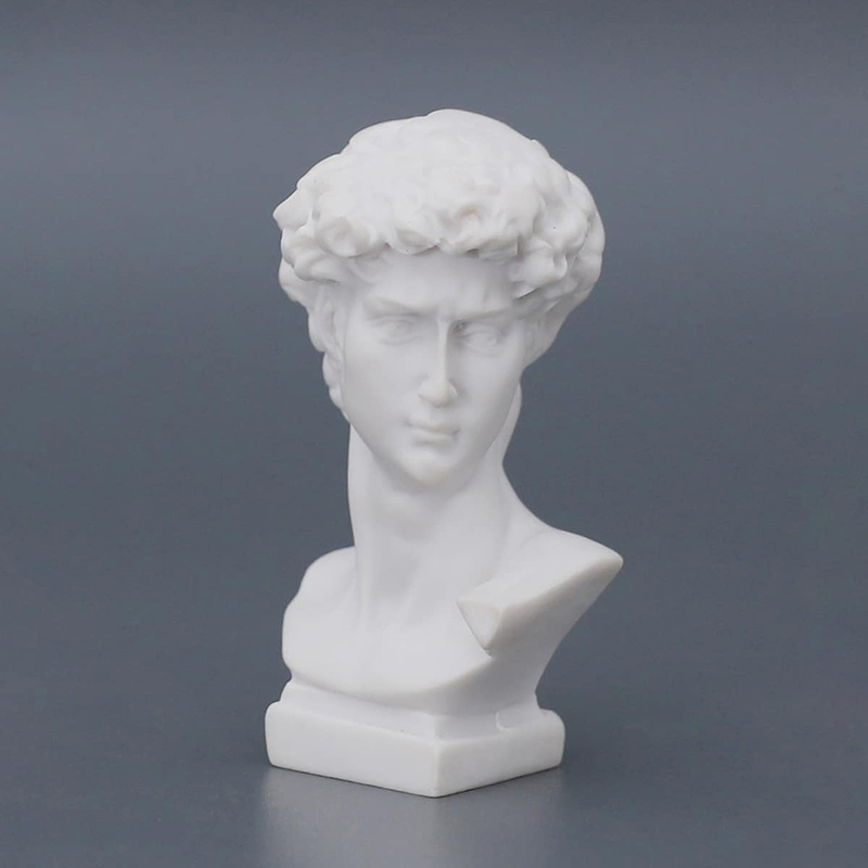 1pc, Plaster Statue David Ornament, Miniature Venus Foam Pack, Resin ...