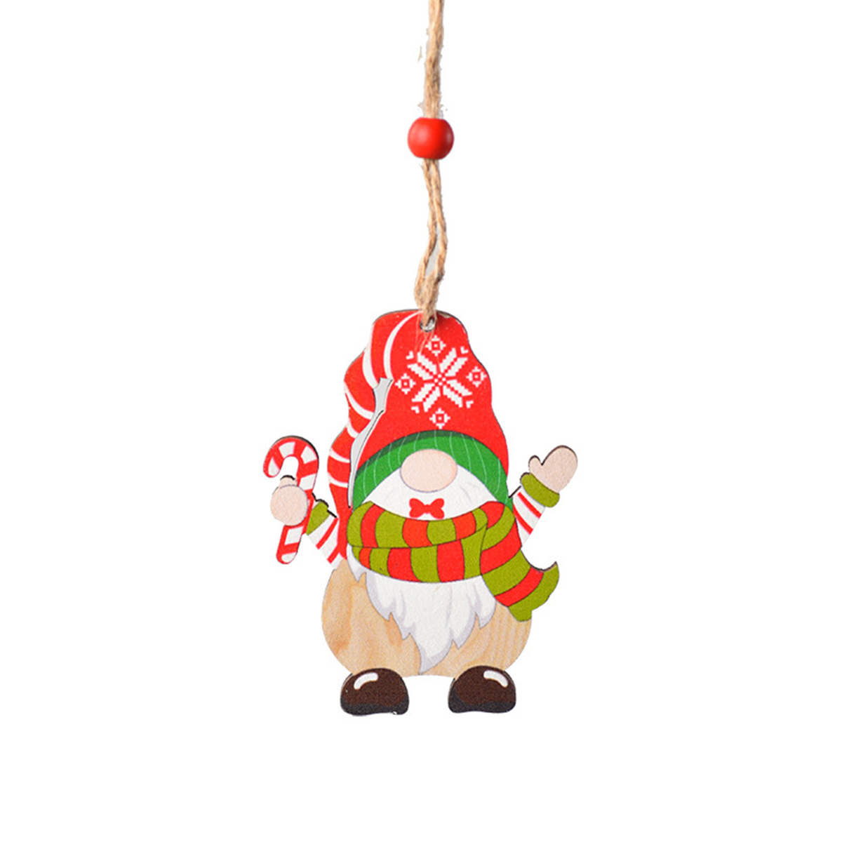 Christmas Wooden Hanging Pendant Small Santa Claus Hanging - Temu Australia