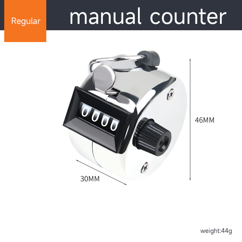 Human Flow Counter Manual Mechanical Counter Sub-counter Metal Hand ...
