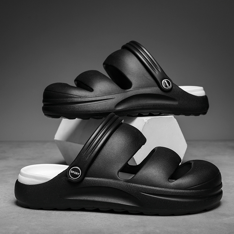 Hollow Out Design Sandals For Men Women, Comfortable Non-slip Clogs, Slippers For Indoor Outdoor ...