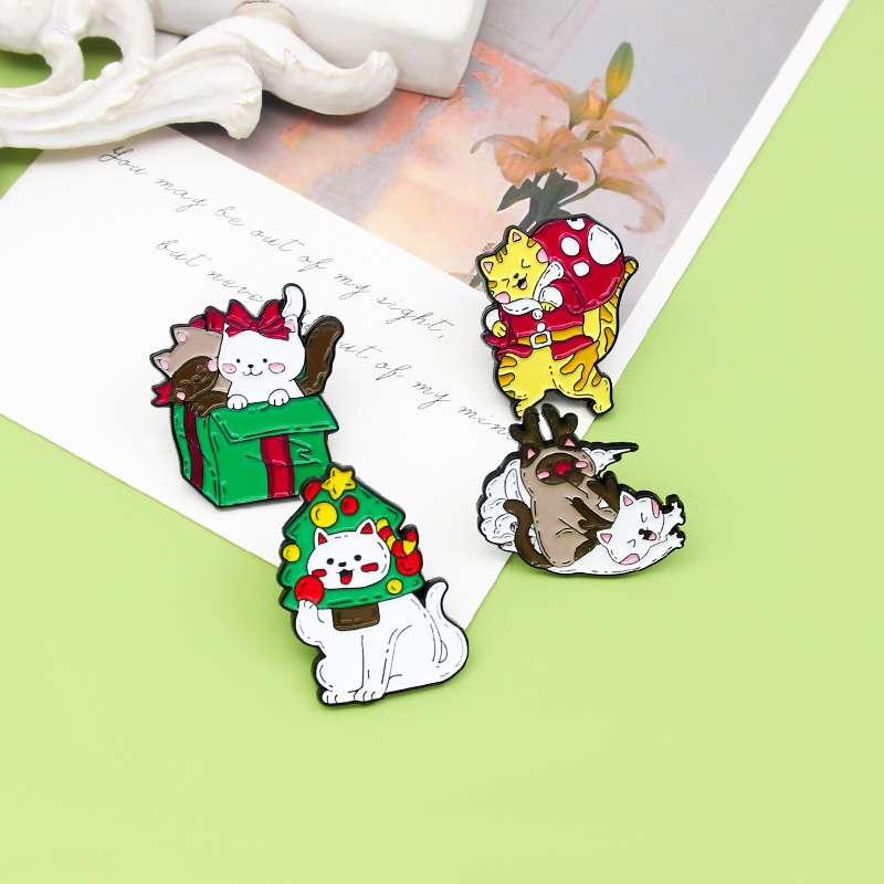 Cute Cartoon Christmas Red Brooch Pin Unisex Personalised - Temu Australia