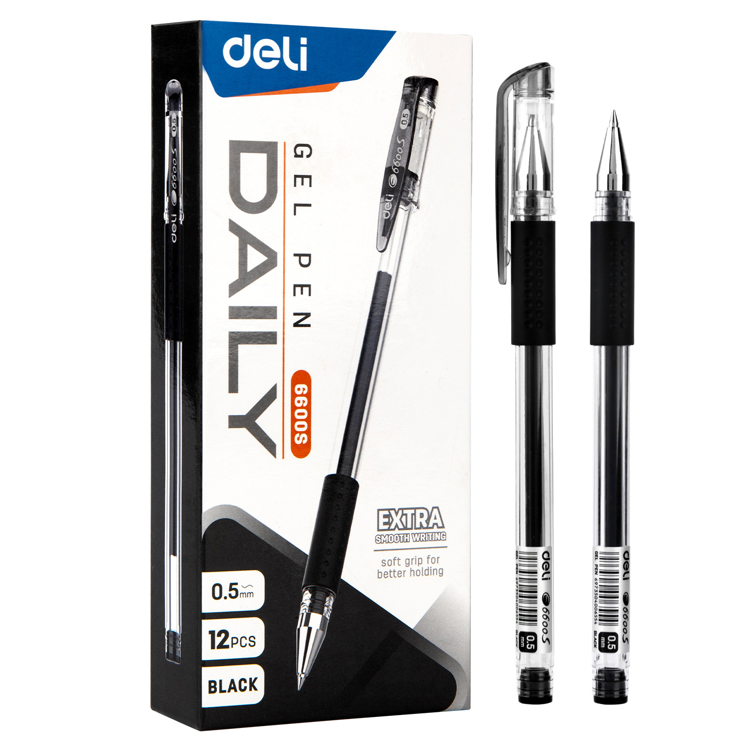 12pcs Black Ink Gel Pens Bullet Tip 0 5mm | Today's Best Daily Deals | Temu