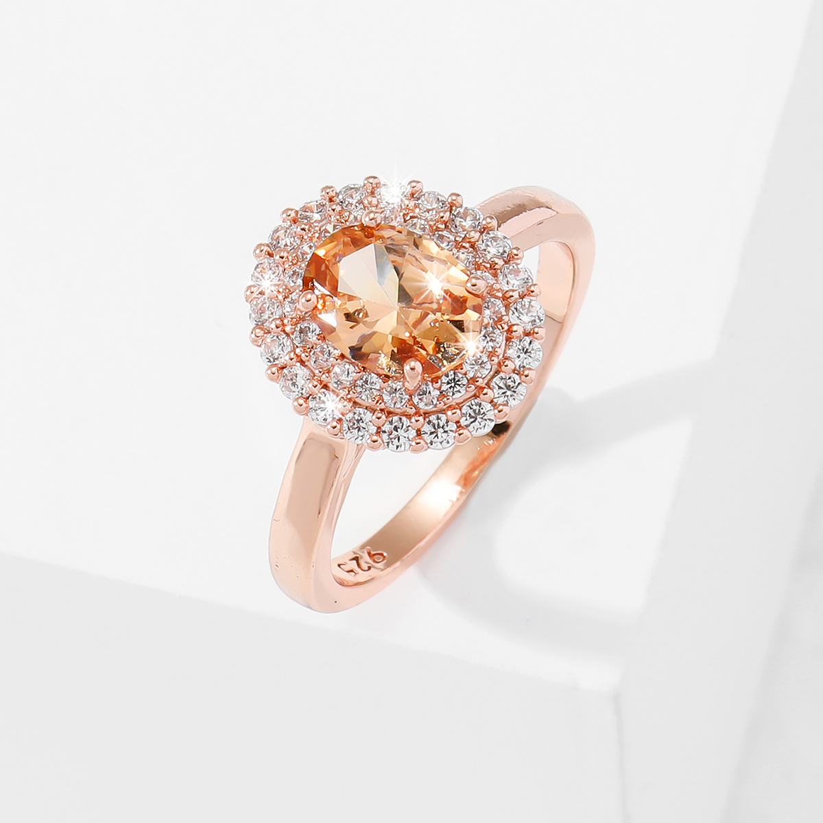 Cubic Zircon Wedding Engagement Ring Charms Jewelry Gift - Temu Norway