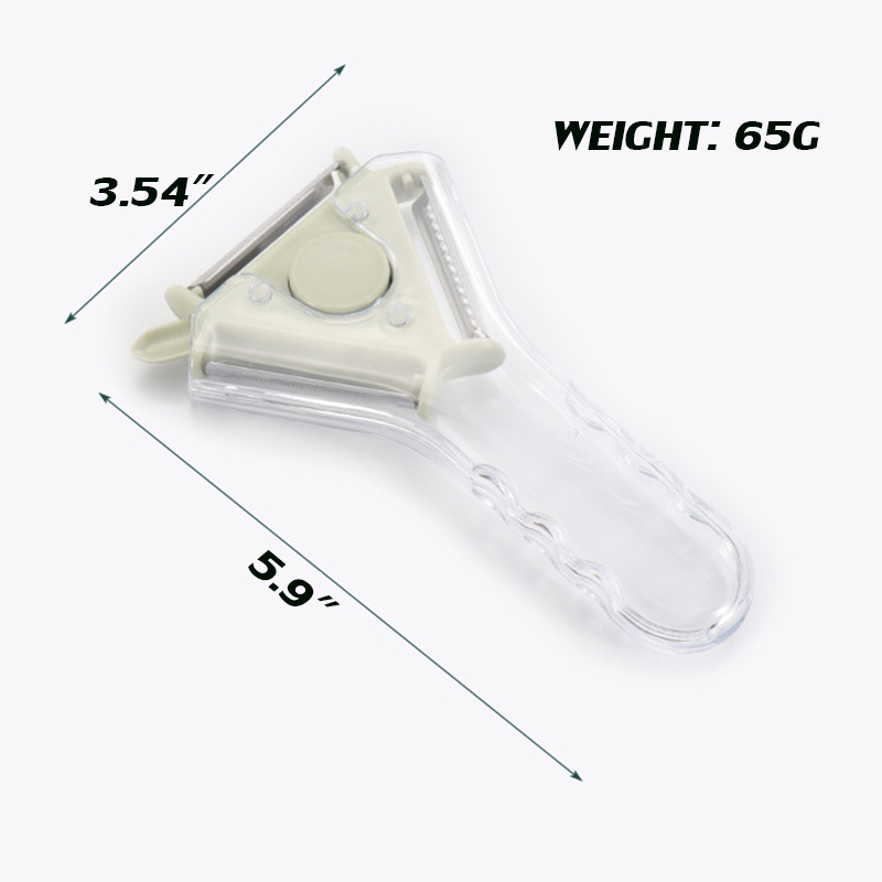 1pc Multifunctional Vegetable Peeler, 3 In 1 Easy Holding Peeler/grater ...