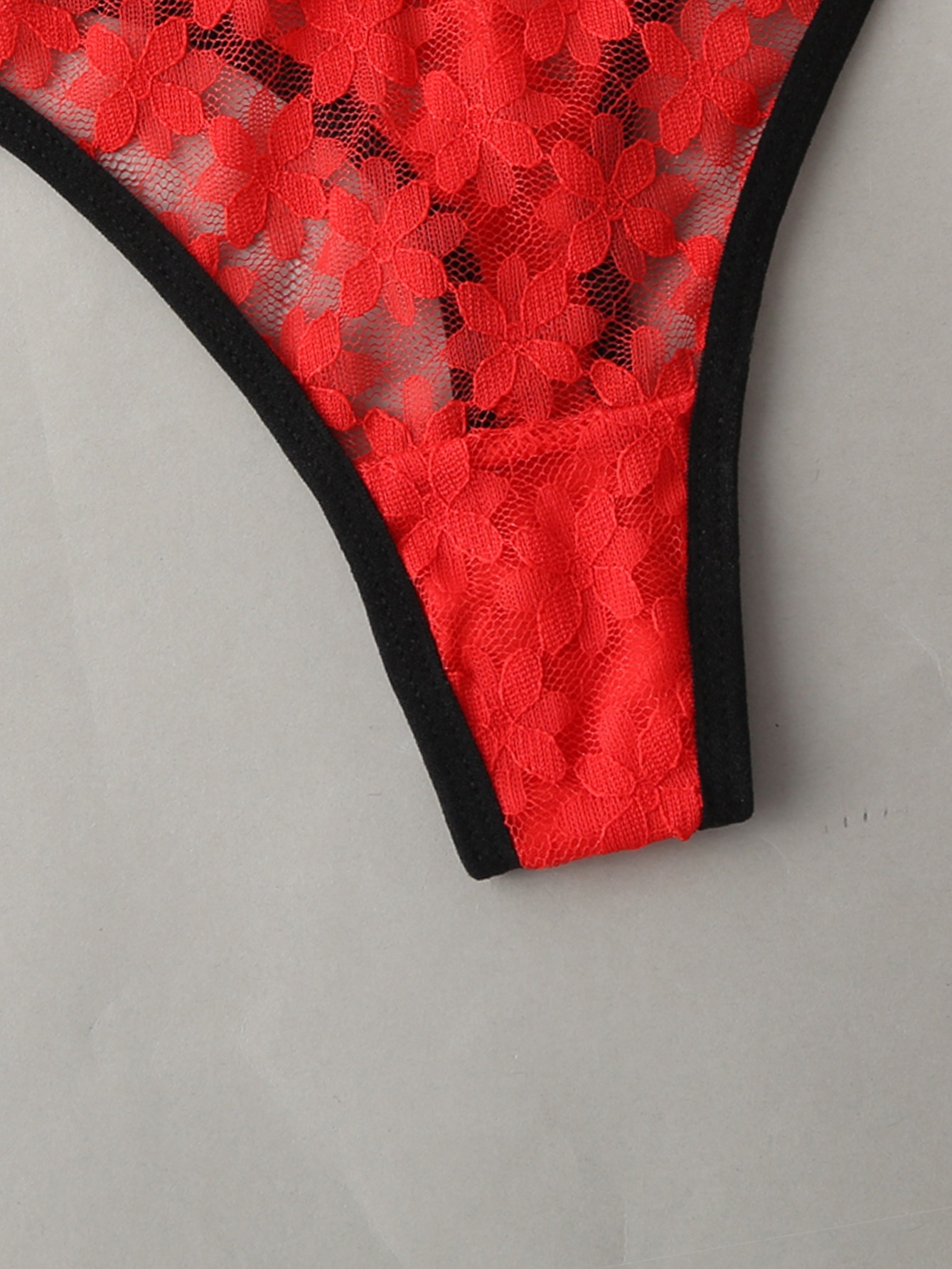 Color Block Comfortable Lingerie, Low Waist Seamless Panties