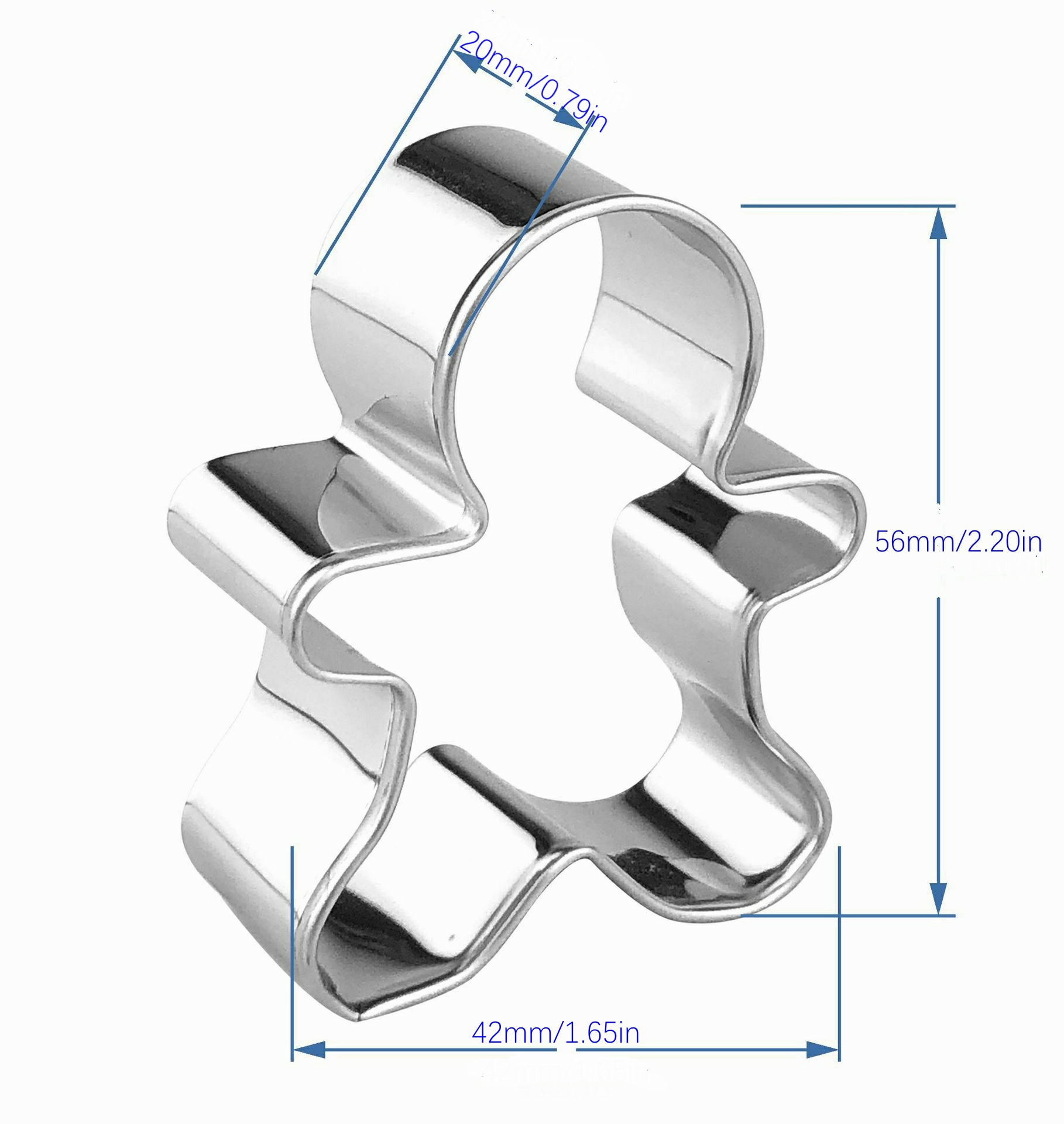 1pc Christmas Cookie Mold Tree Bell Gingerbread Man Reindeer - Temu New ...