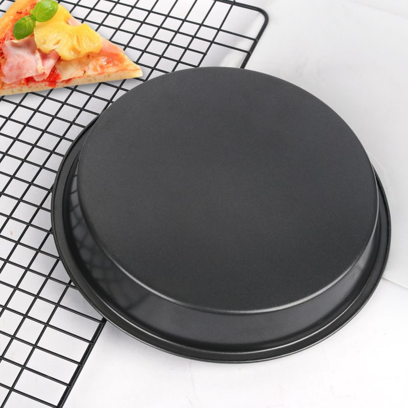 Chip Pan 2-Pack Non-Stick Carbon Steel Pizza Pans – 12 Inch Round ...