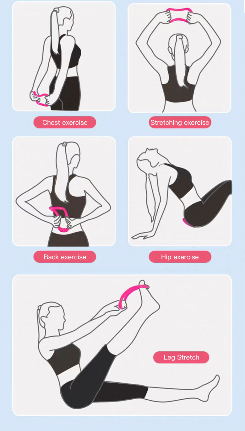 Yoga Ring For Muscle Relaxation Pilates And - Temu