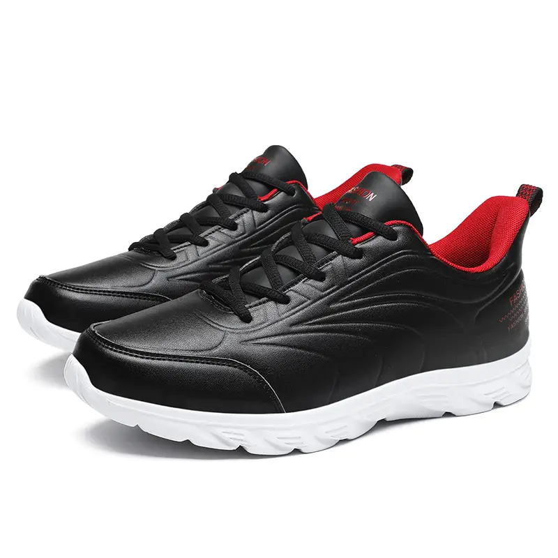 Mens Fashion Sneakers Lightweight Comfortable Lace Up Walking Shoes