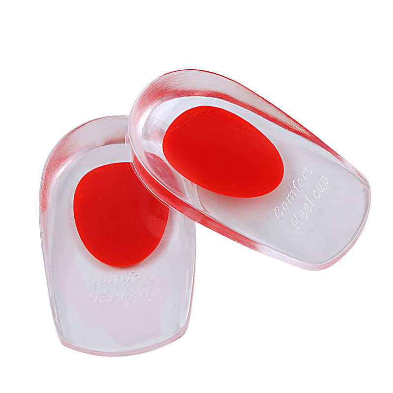 Soft Silicone Gel Insoles Heel Spurs Foot Cushions Shoe Pads - Temu ...