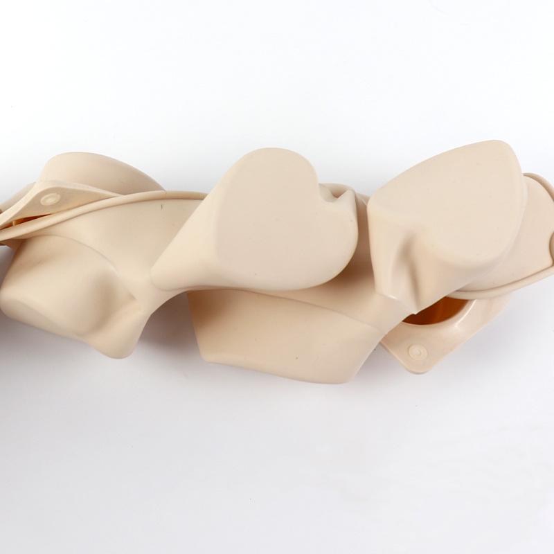 Grade Baking Silicone Cake Mousse Six Heart Shaped - Temu Australia