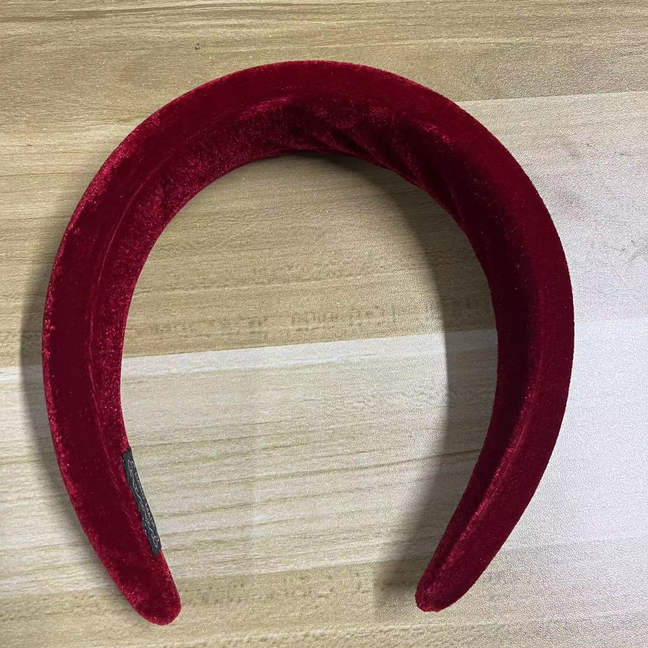 Padded Headbands Fashion Women Thick Velvet 90s Hair Accessories Head ...