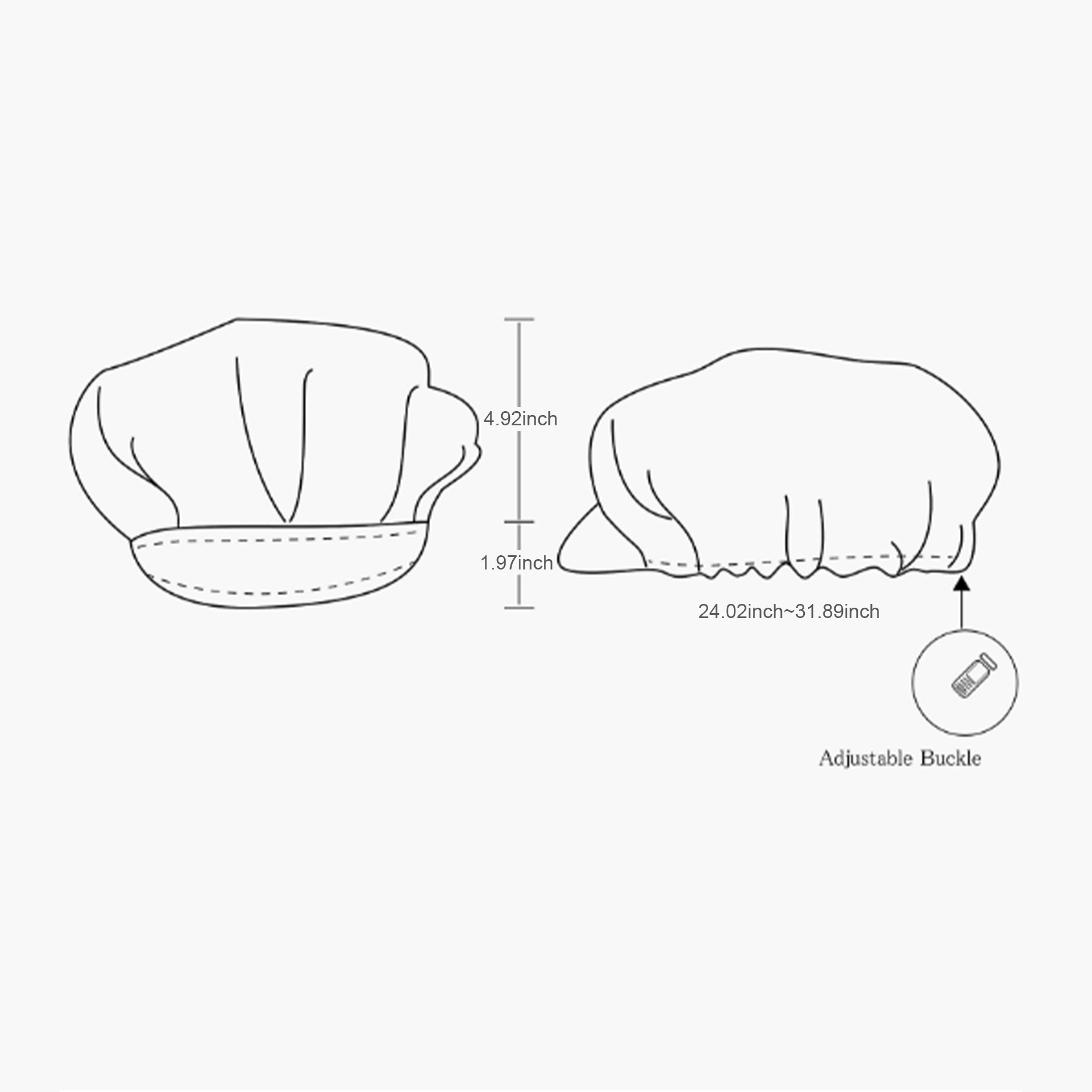 Washable Working Cap Button Adjustable Unisex - Temu Norway