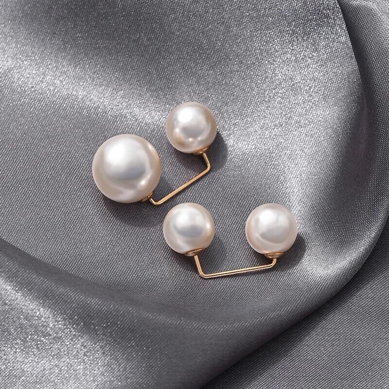 pearl brooch pin delicate waist small anti fade - Temu Australia