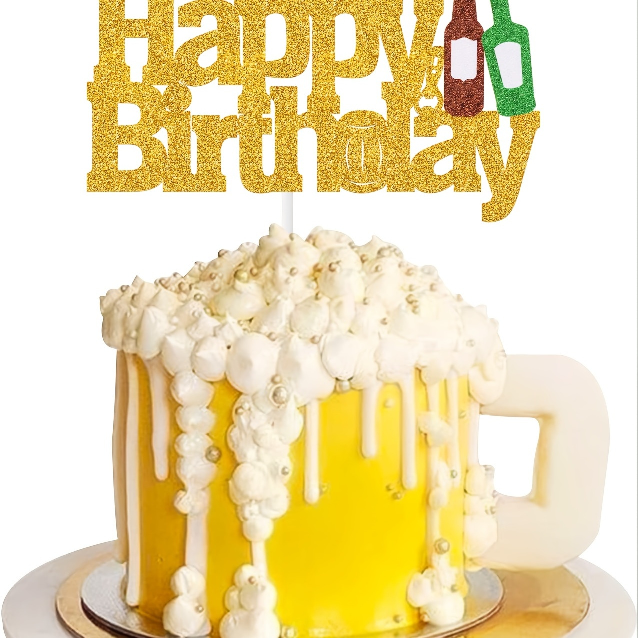 Happy Birthday Beer Cake