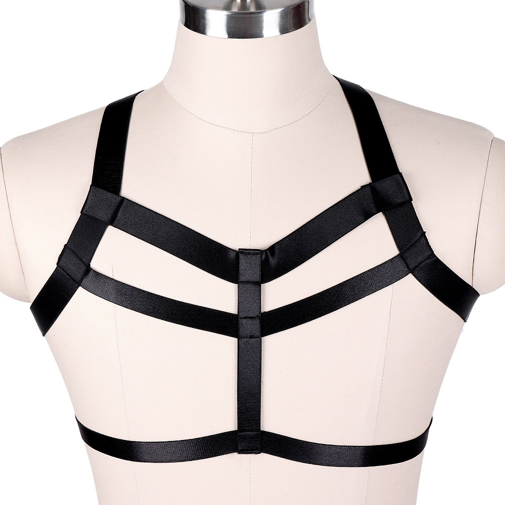 adjustable o ring body chest harness men 's - Temu