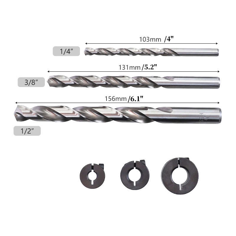 Twist Drill Bit Hss Inch Drill Bit Hex Key Woodworking - Temu Australia