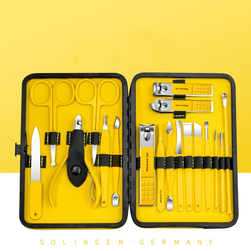 Nail Clipper Kit Professional Pedicure Stainless Steel Nail - Temu Canada