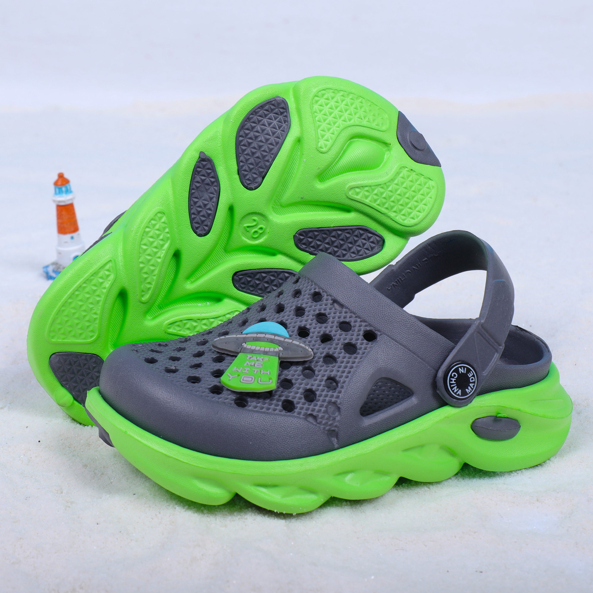 Boys Girls Casual Clogs Breathable Slip Slippers Outdoor - Temu Norway