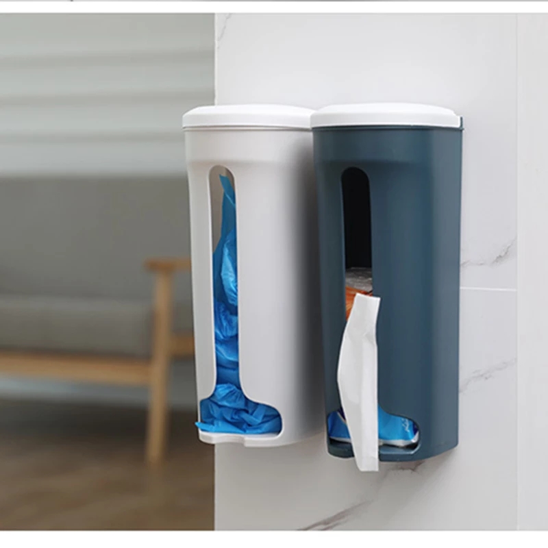 Punch Free Flip Garbage Bag Storage Box Plastic - Temu United