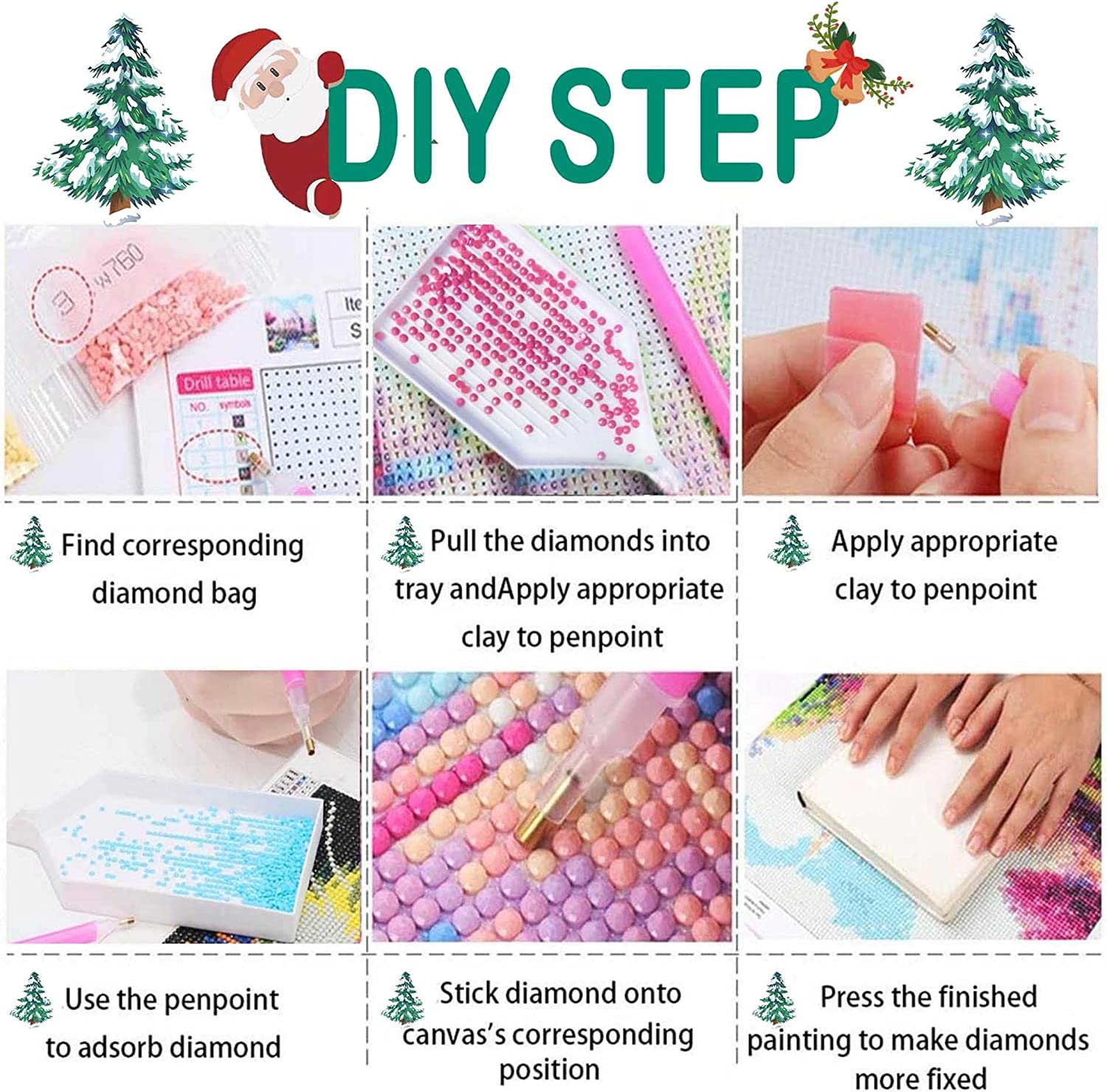 Diy 5 Diamond Painting Numbers Kits Diamond Art Dots - Temu Australia