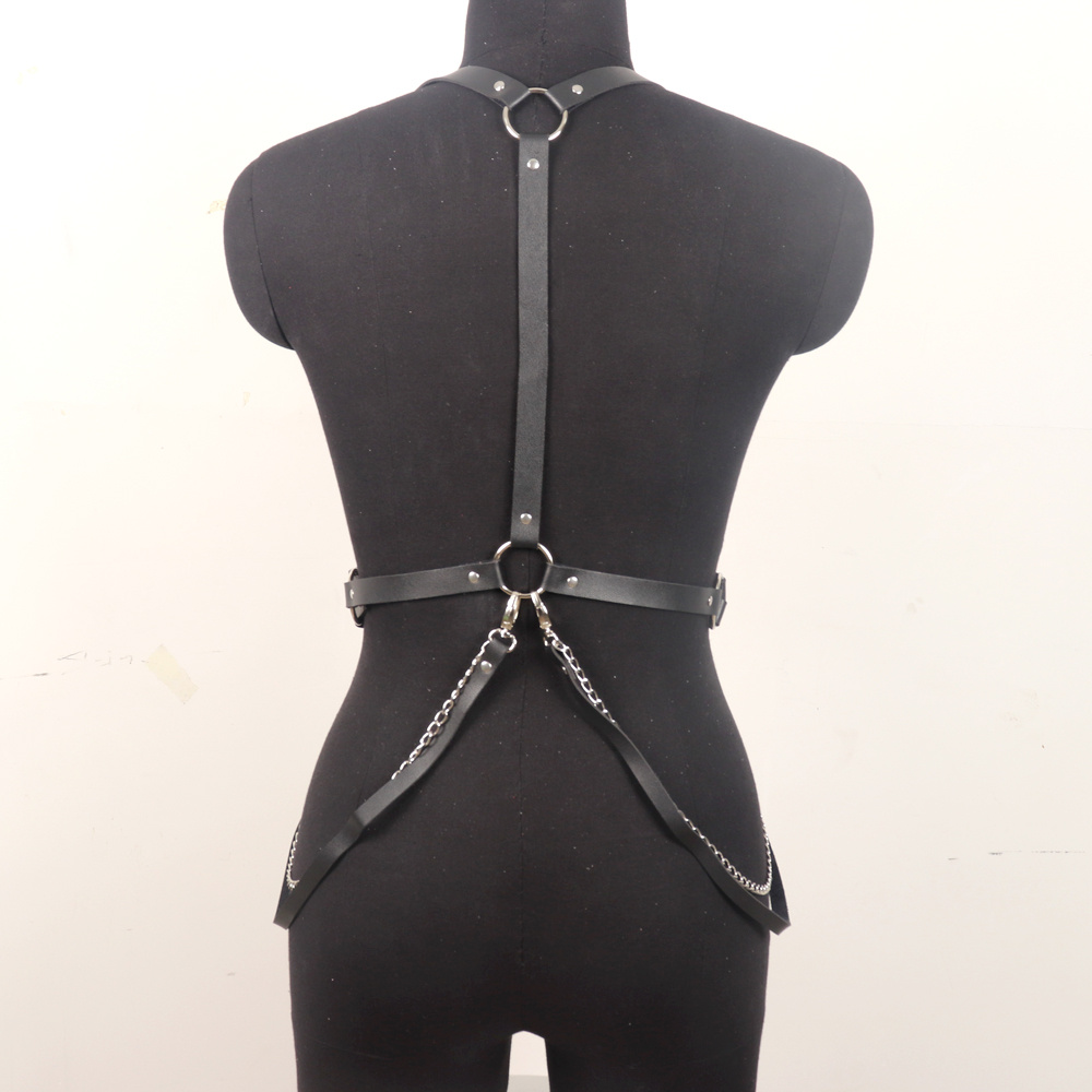body harness belt corset pu leather waist belt gothic belt - Temu