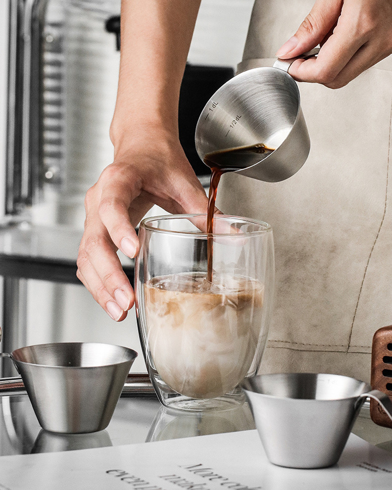 Measuring Cup Stainless Steel Espresso Cups Small Coffee - Temu