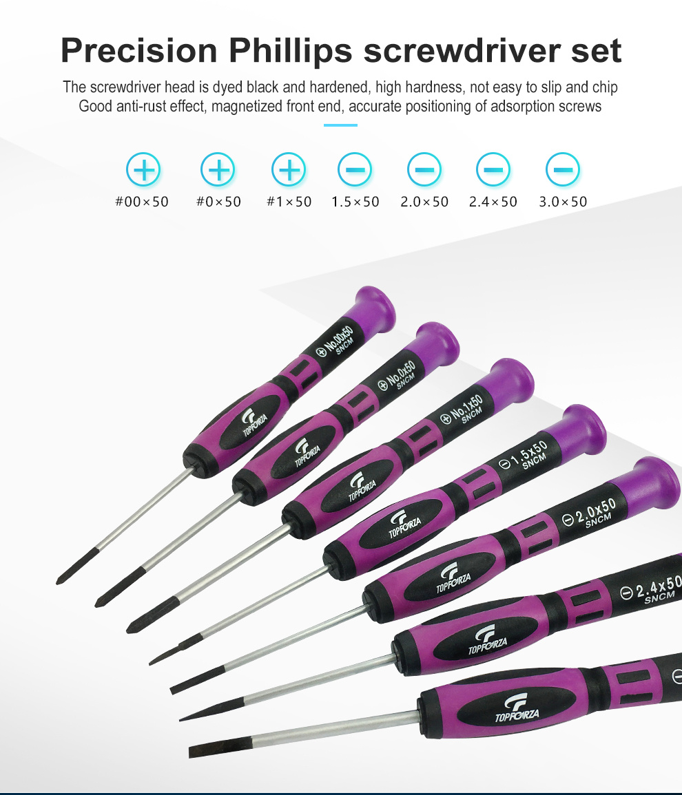 Screwdriver Set S2 Steel Slotted - Temu Australia