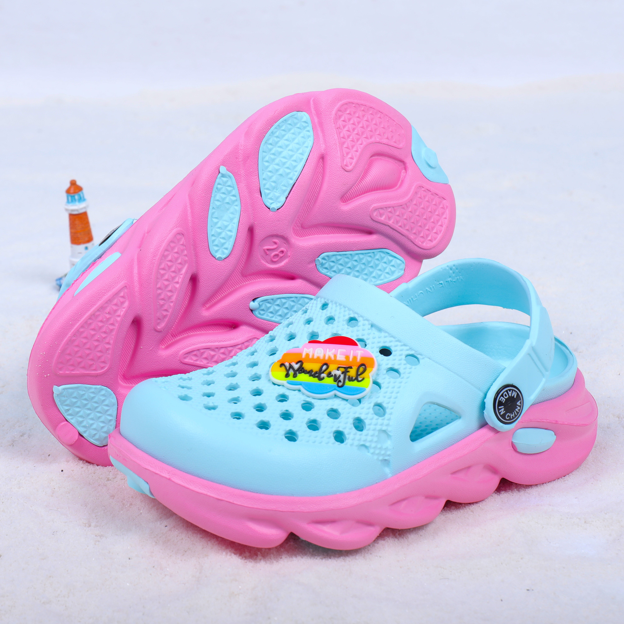 Boys Girls Casual Clogs Breathable Slip Slippers Outdoor - Temu Australia