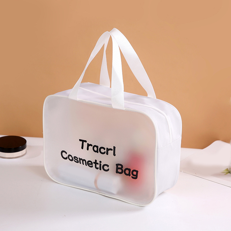 Storage Bag Portable Large Capacity Frosting Transparent - Temu Australia