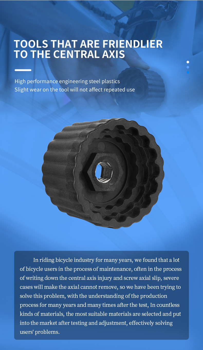 Heavy duty Bike Bottom Bracket Removal Tool 16 tooth - Temu Norway