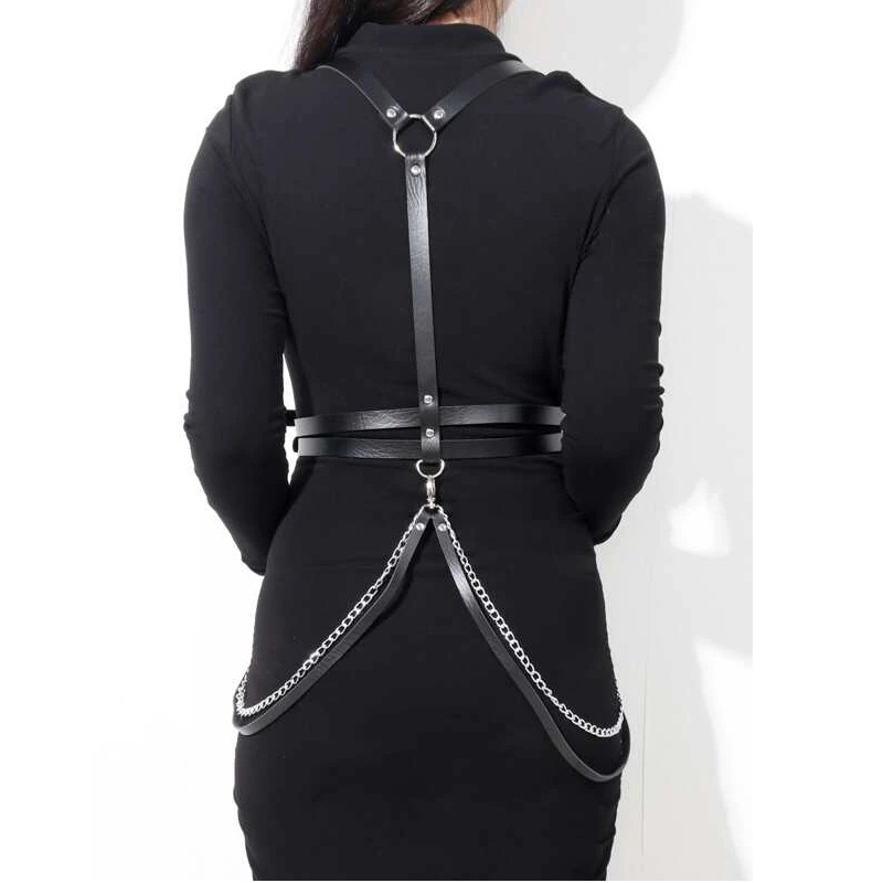 body harness belt corset pu leather waist belt gothic belt - Temu