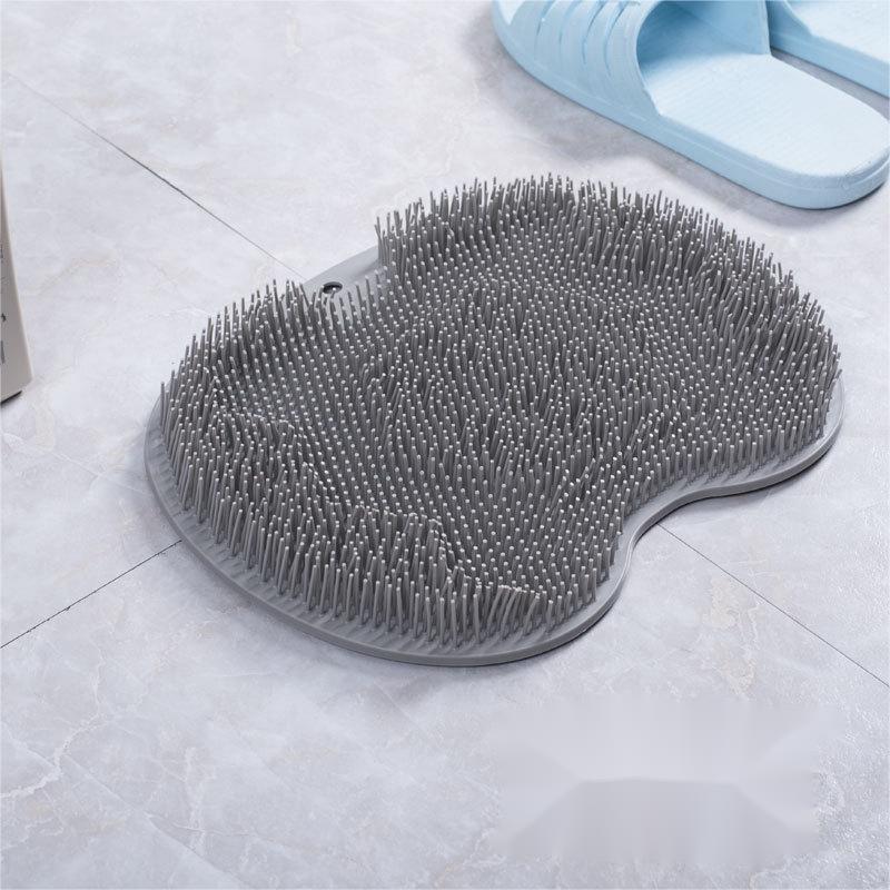 Silicone Back Scrubber Mat Shower Back Scrubber Wall Mounted - Temu