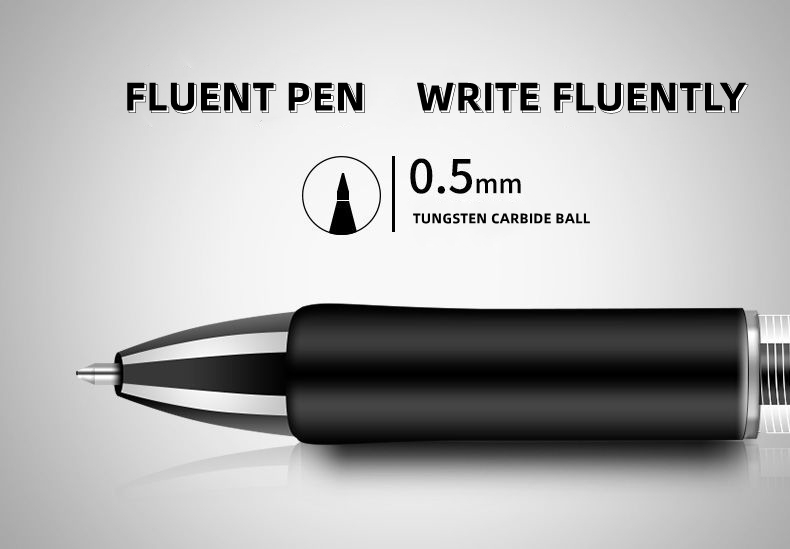 Blue Press Gel Pen M g Black/red/blue/ink Carbon Pen - Temu