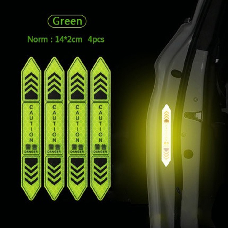 Car Door Warning Stickers Night Visibility Reflective Tape - Temu Ireland