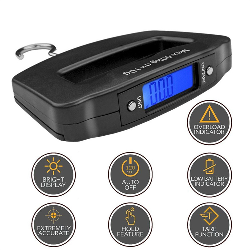 Portable Handheld Fishing Scale Hook Max Weight Scale - Temu