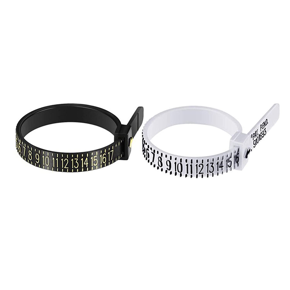 2pcs Portable Ring Measuring Belt Mido Finger Circumference Measurement 2pcs Portable Ring Measuring Belt Mido Finger Circumference Measurement