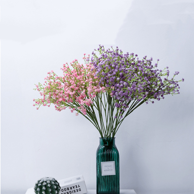 1pc Artificial Gypsophila Flower Stem For Wedding Party Home Garden ...