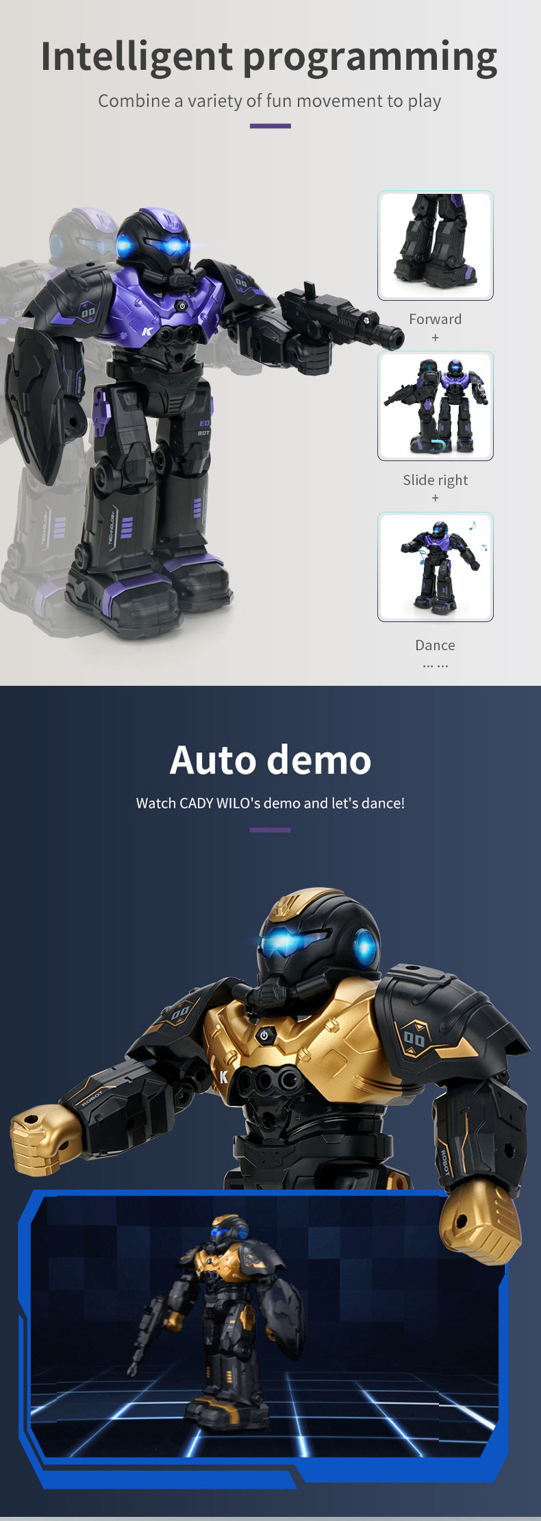 R20 Rc Robot Toys Kids Gesture Sensing Programmable Remote - Temu Australia