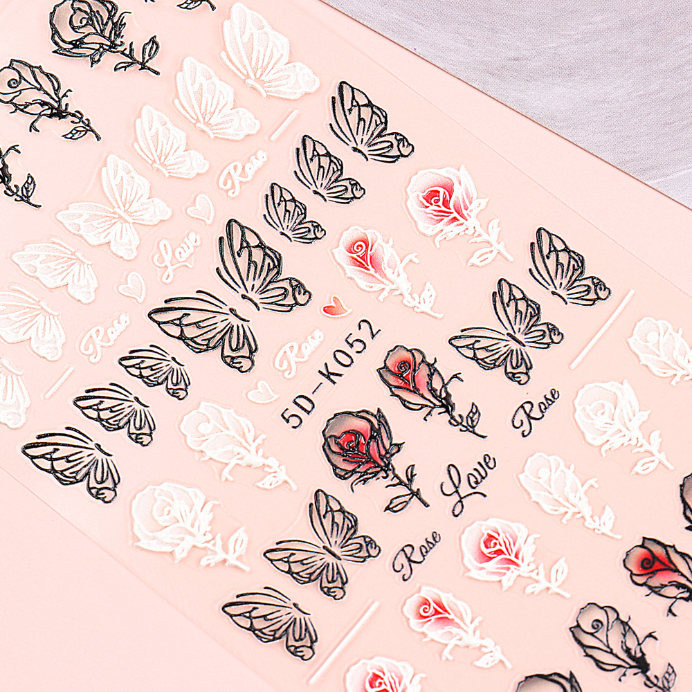 3d Embossed 's Day Art Decals - Temu