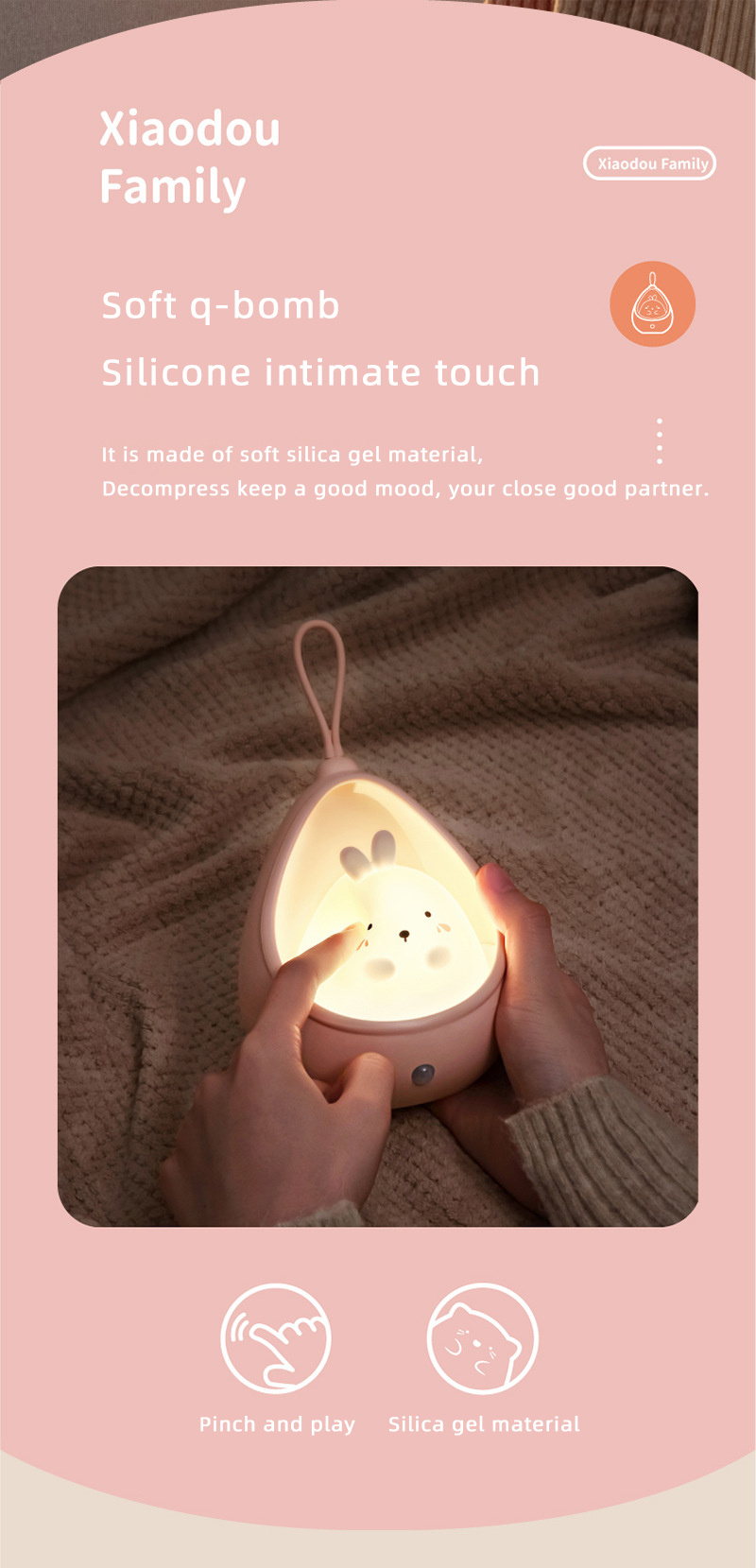 Cute Kitty Motion Sensor Night Light Wall Lamp Rechargeable - Temu ...